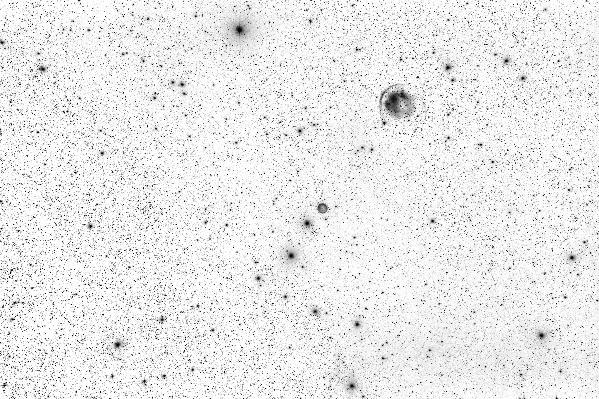 Astronomers Do It In The Dark - HFG1 and Abell 6 - Two Planetary ...