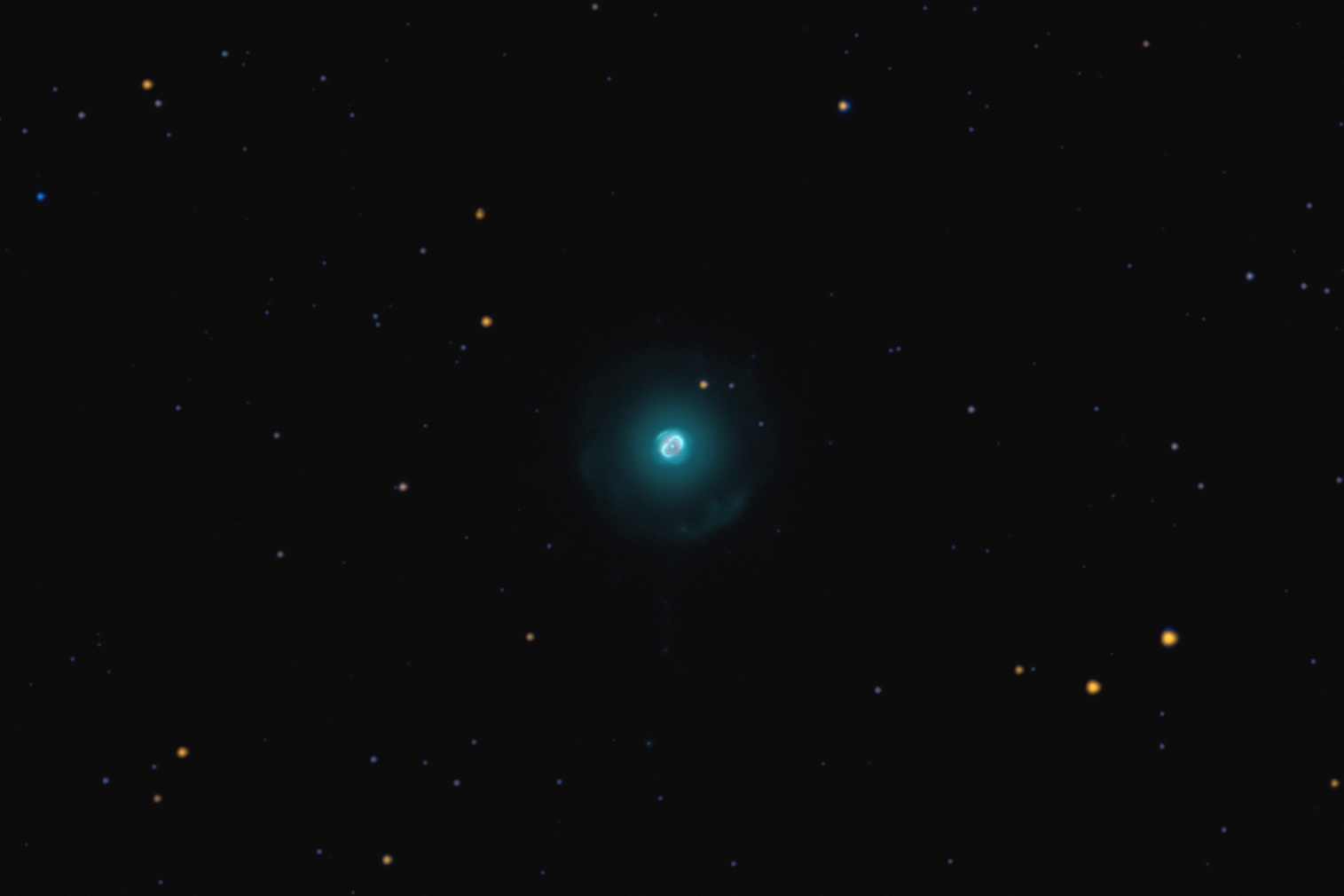 Astronomers Do It In The Dark - NGC 7662 - The Blue Snowball Nebula ...