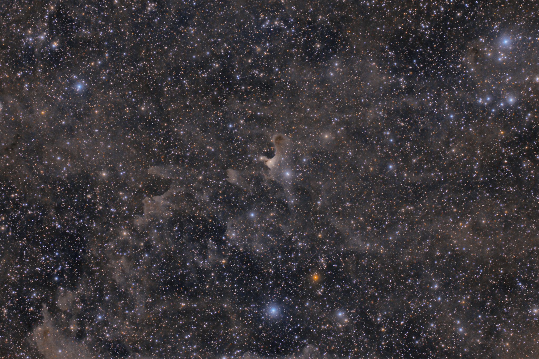 Astronomers Do It In The Dark - vdb 141 - The Ghost Nebula Wide Version ...